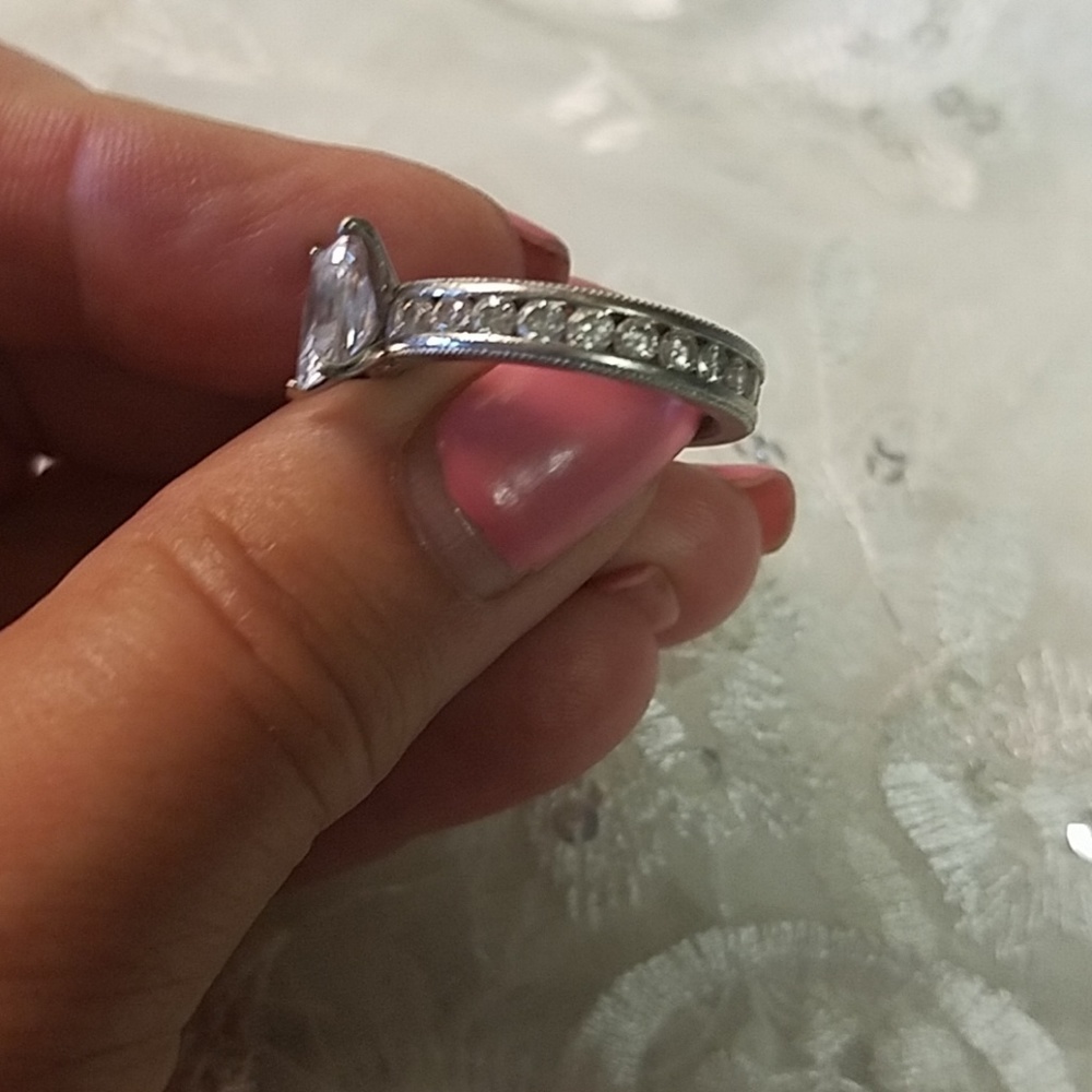 Vanna K. Sterling Cz Ring - Gem